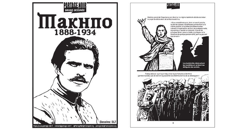 [BD-07] Makhno (1888-1934) - PARTAGE NOIR